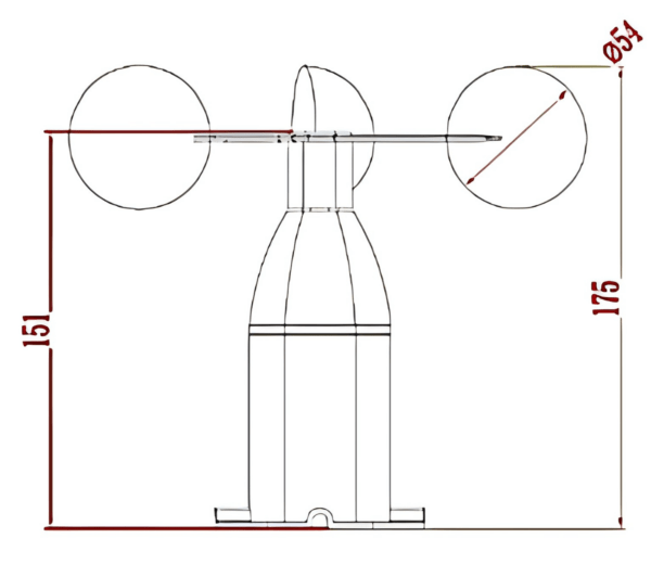 Wind Speed Display Controller | Wireless LORA With Relay Output