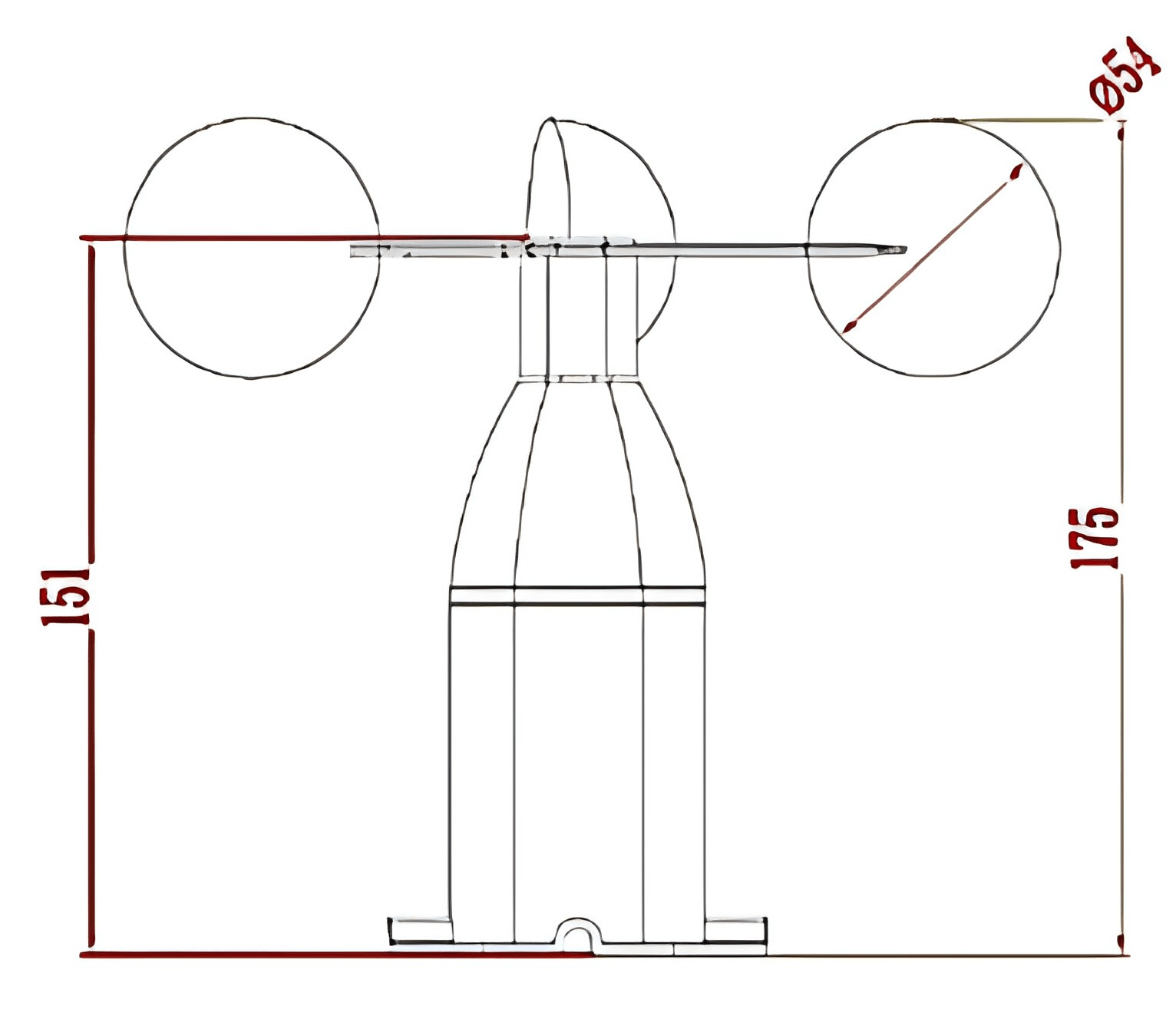 Wind Speed Display Controller | Wireless LORA With Relay Output